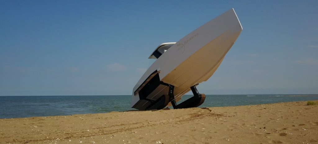 Amphibious Boat With Wheels or Tracks? | Iguana Yachts