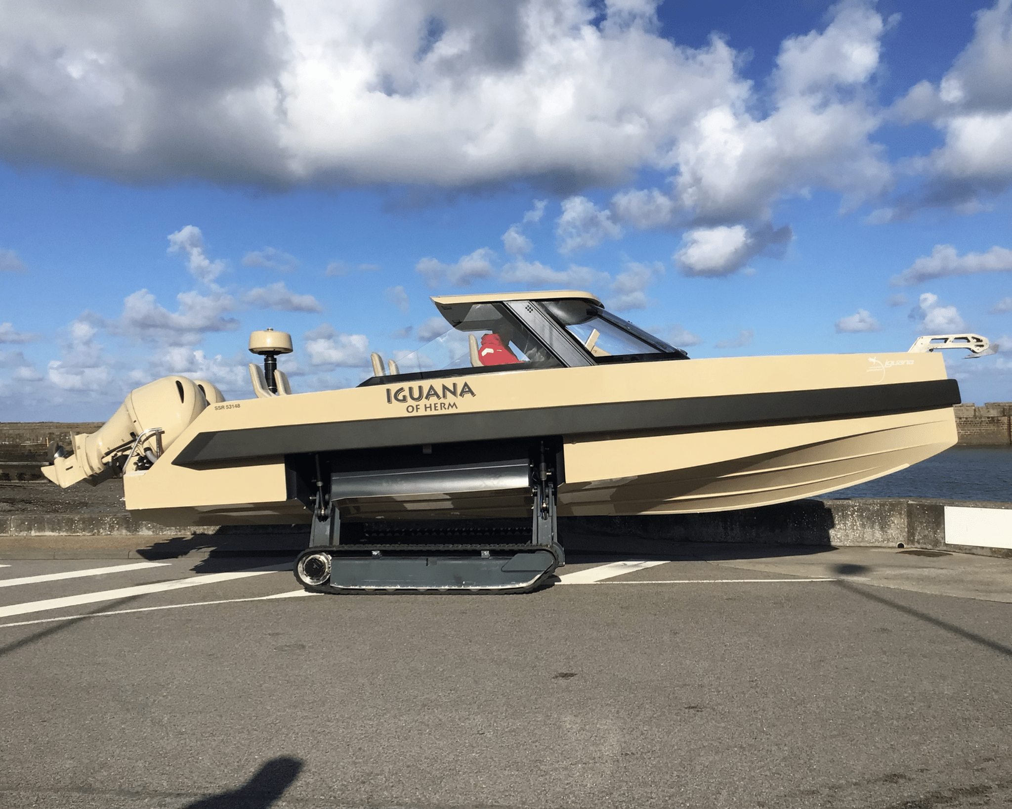 AN IGUANA ON HERM: THE PERFECT CAR FOR A SMALL ISLAND | Iguana Yachts